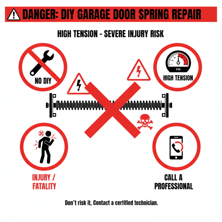 How to Tell If Your Garage Door Springs Are Failing - Topline Garage ...